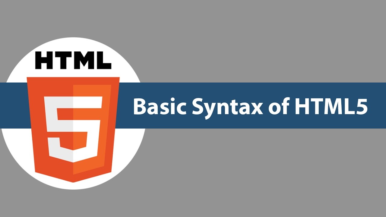 HTML5 Tutorial For Beginners # 02 Write the Basic Syntax of HTML5