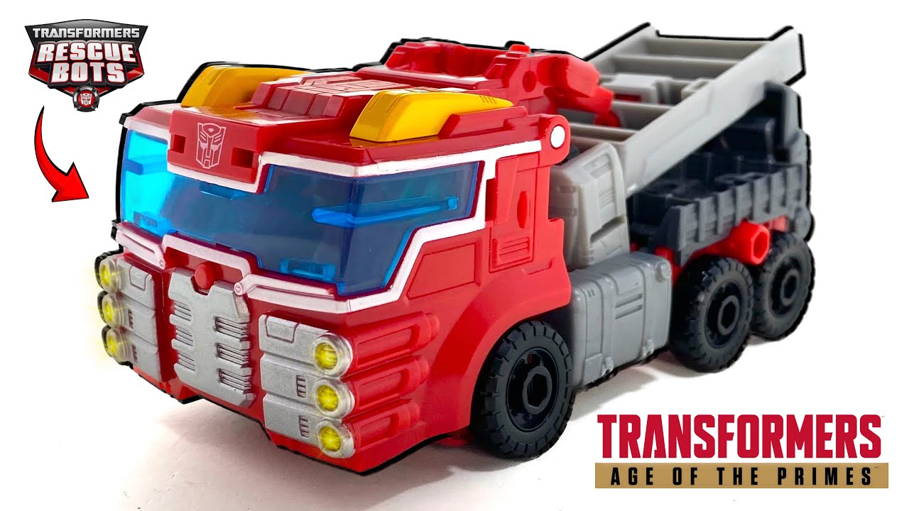 The WORST Figure Of 2025… Transformers AGE OF THE PRIMES Voyager Class RESCUE BOTS HEATWAVE Review!