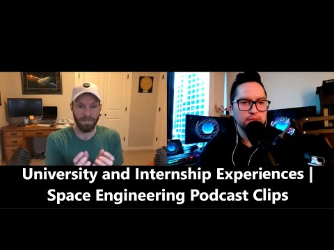 Brian Douglas' University and (Boeing) Internship Experiences | Space Engineering Podcast Clips 2