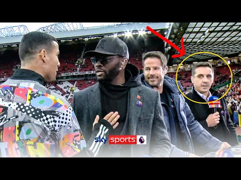 Cristiano Ronaldo blanks Gary Neville! π | 'Think I'm off the Christmas card list!'