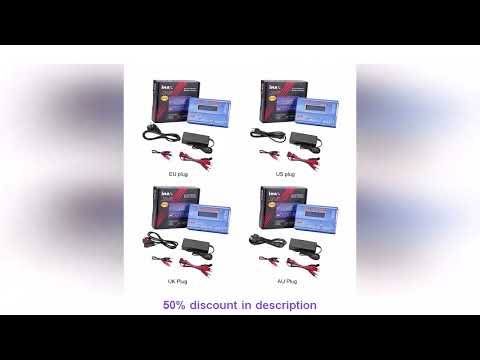 Why Everyone’s Talking About This Product! 50/80W Balance Charger AC/DC Battery Charger LCD Dispal