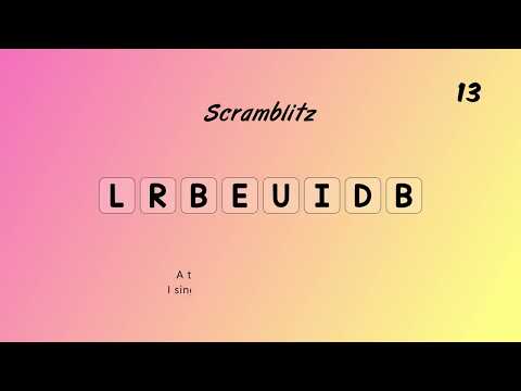 Can You Solve These Scrambled Words in 20 Seconds | For Wordle Lovers