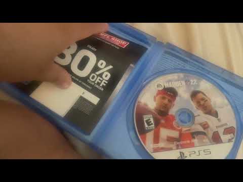 My GameStop Haul (Madden NFL 22 Sony PlayStation 5) - May 2nd, 2024