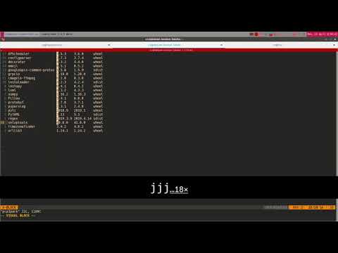 update python pip packages