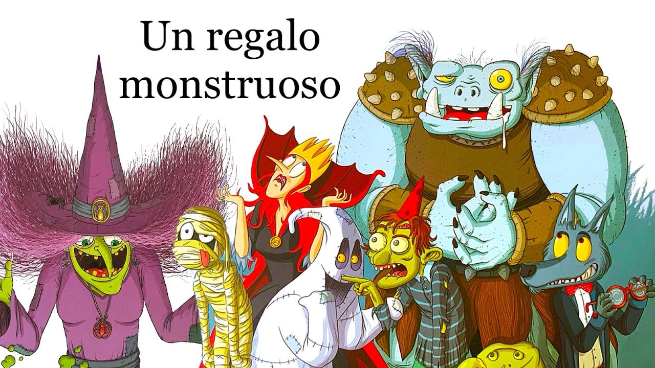 Un regalo monstruoso 🎁 // Cuentos infantiles // Halloween 🎃