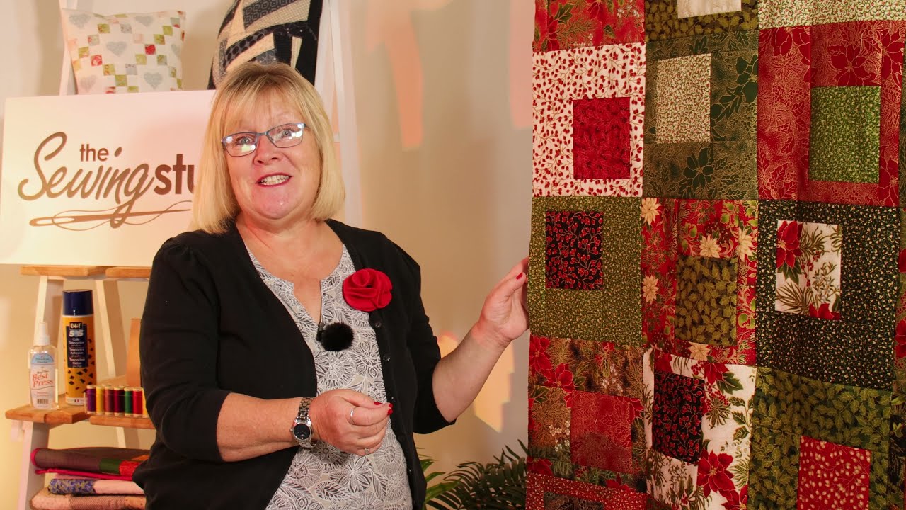 Christmas Box Pattern using Layer Cake  - FREE GUIDE!