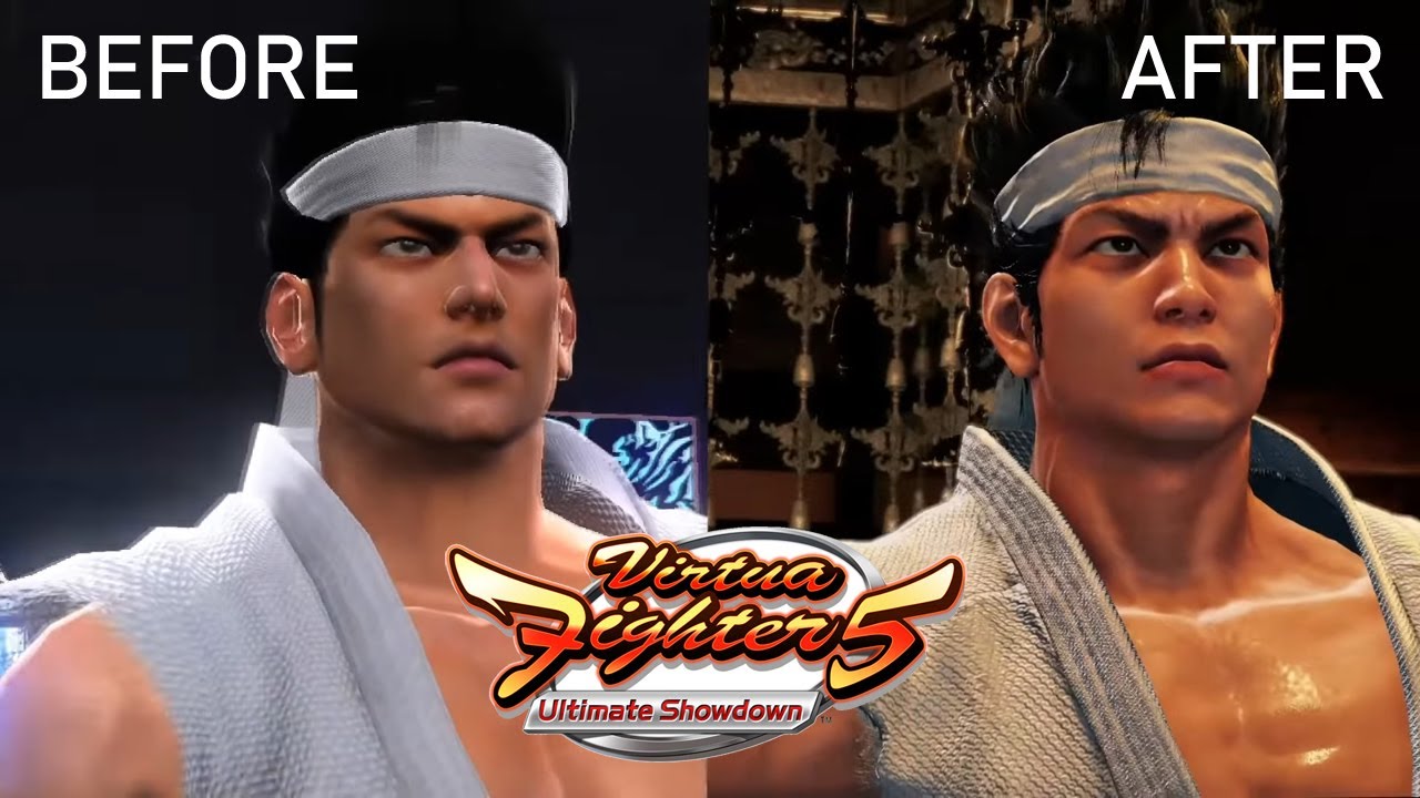 Virtua Fighter 5: Ultimate Showdown - Comparison Trailer