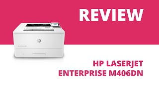 HP LaserJet Enterprise M406dn A4 Mono Laser Printer - 3PZ15A