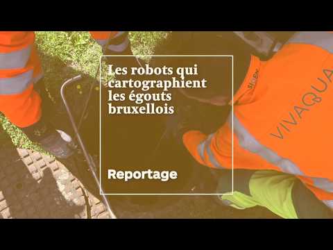 Les robots qui cartographient les égouts bruxellois