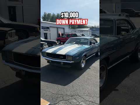 1969 Chevy Camaro Z28 RS DZ302 4 Speed 10-15k Down Payment $110,000 CASH PRICE CALL