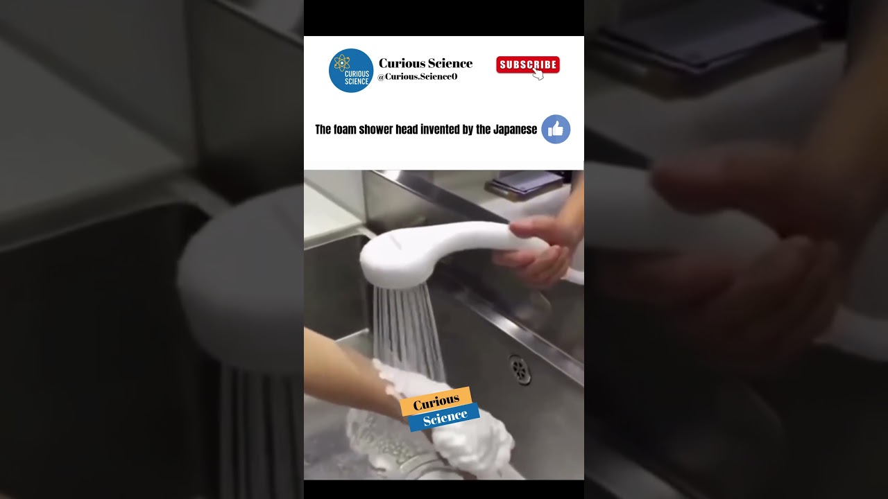 Japan’s Futuristic Soap Bubble Shower Head Explained