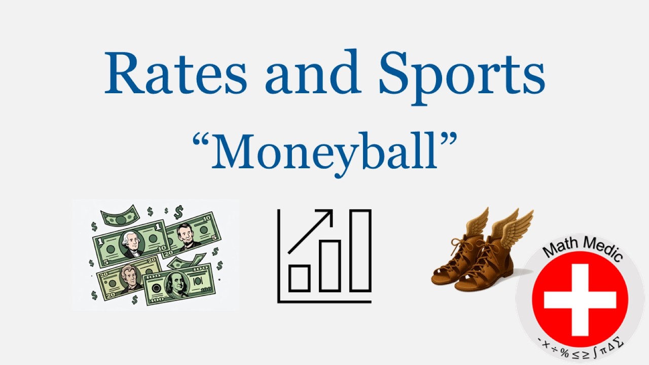 Rates and Sports (Algebra Unit 3: #13)