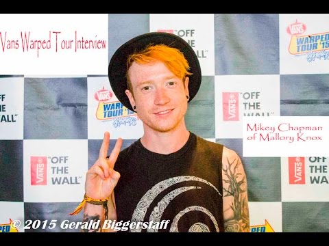 Vans Warped Tour Interview: Mikey Chapman of Mallory Knox (Video) – Pop ...