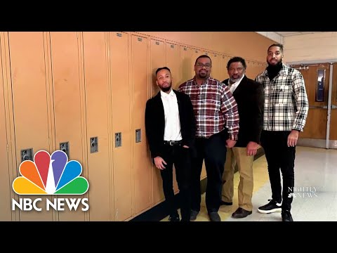 Four male Black teachers inspire students on more than academics