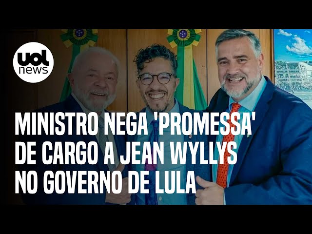 Não Houve Promessa De Cargo Para Jean Wyllys Diz Paulo Pimenta