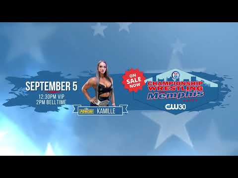 NWA Women’s World Champion KAMILLE is coming to Memphis Wrestling!