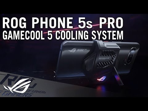 Dare to Cool - GameCool 5 Cooling System on ROG Phone 5s Pro | ROG