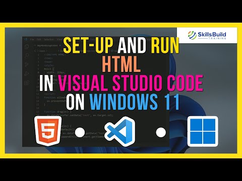 🔥 How to Set-up and Run HTML in Visual Studio Code on Windows 11 | Видео
