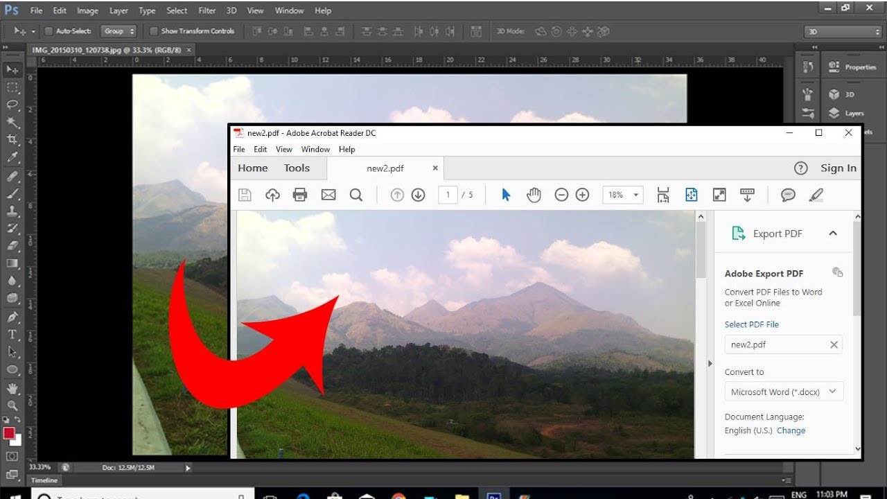 Adobe Photoshop CS6 / CC Tutorials : Create PDF Presentation / PDF Multipage Documentation