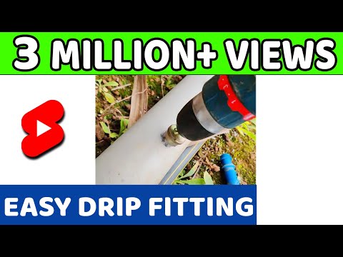 Drip Irrigation Jugaad #shorts