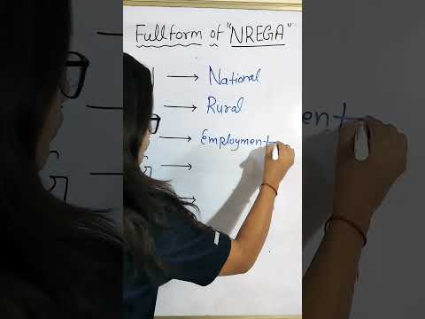 Full form of NREGA #staticgk #shorts #viral #trending #ytshorts