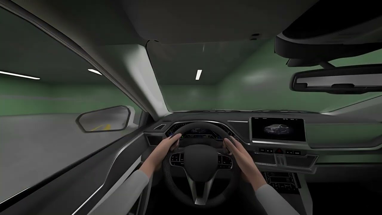 The PARK ASSIST Solution: Experience Our Automated Parking Guidance System (animated)