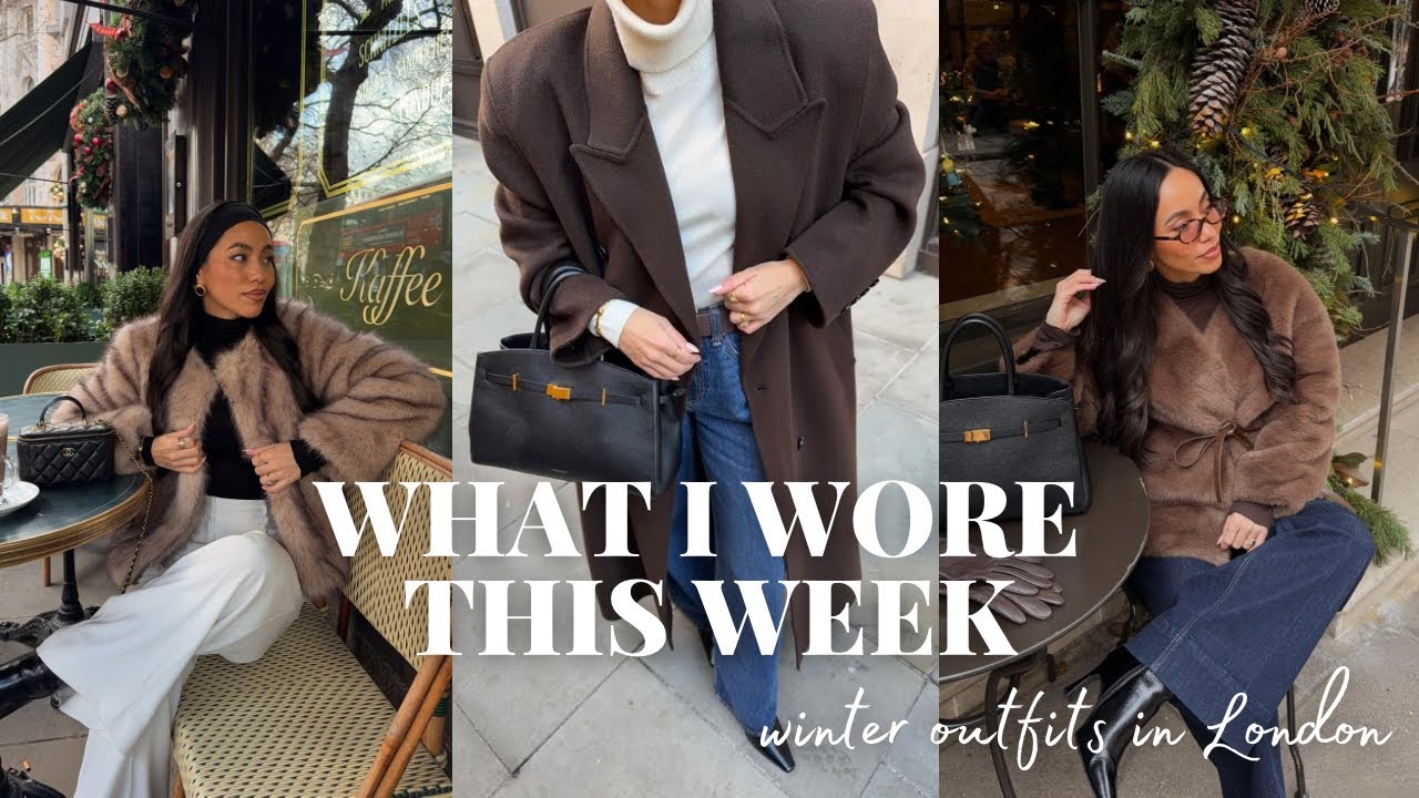 What I Wore This Week, Winter Outfits ❄️  Winter Lookbook | Olivia Miller
