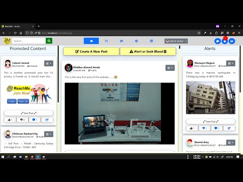 GitHub - arnabxero/ReachME-Social-Media-Project