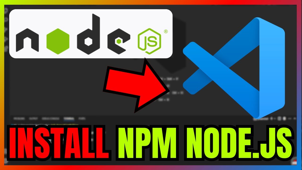 How To INSTALL NPM Nodejs In Visual Studio Code (FULL GUIDE) 2026