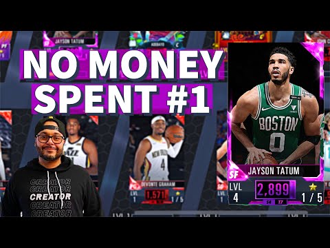 NBA 2K Mobile No Money Spent Ep 1 : New Start & 1st Theme Cards – NBA ...