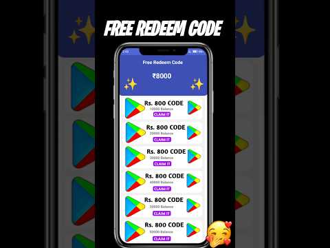 Free Redeem Code | Free Redeem Code App | Free Google Play Redeem Code App #shorts