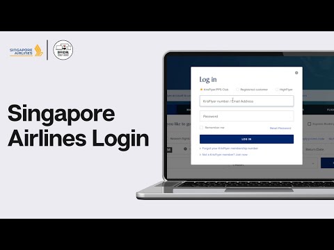 Singapore Airlines Login Help 2024: Access Your KrisFlyer Account Fast