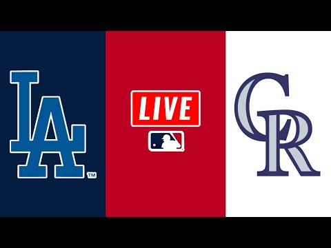 🔴LIVE: Los Angeles Dodgers vs Colorado Rockies | MLB Live Stream 2025
