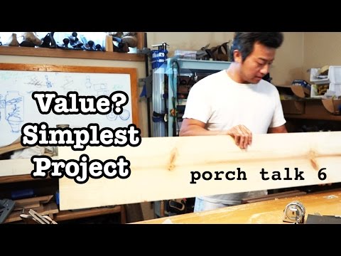 Value of the Simplest Projects - Board Shelves - Porch Talk 6