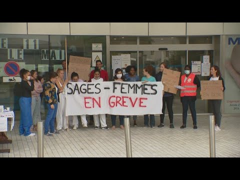 The growing anger of French midwives • FRANCE 24 English