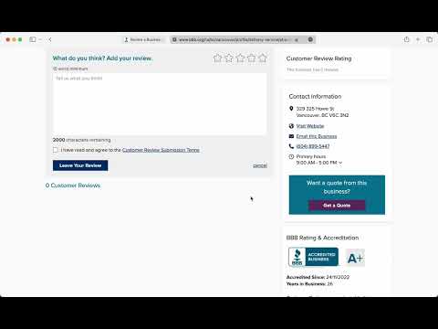 How to get review link on bbb, Better Business Bureau