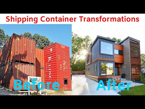 Shipping Container Home Transformations