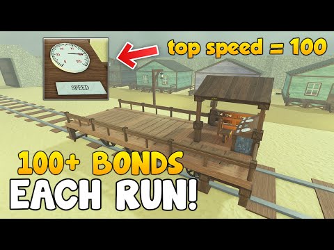 HOW TO SPEEDRUN DEAD RAILS FOR BONDS SOLO(using wooden train)