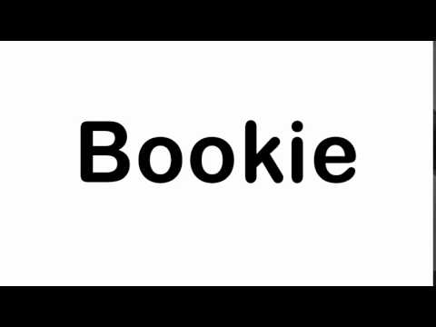 Bookie Word Pronunciation