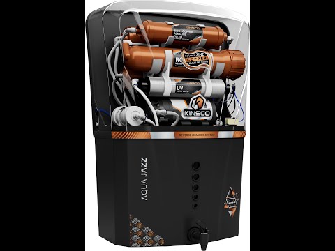 Kinsco Aqua Jazz ISI Mark 15 L RO + UV + Copper + Alkaline + Minerals ...