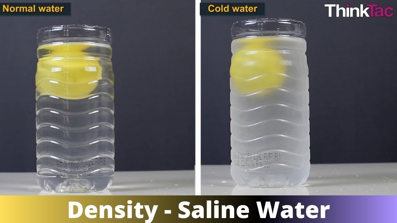 Density - Saline Water | Class 9 Science Lab Experiment