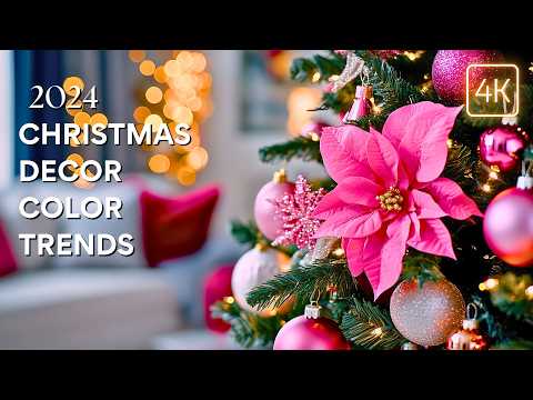 Top 10 Christmas Decor Color Trends for 2024 You MUST Try | Inspiration for a Festive Holiday Look