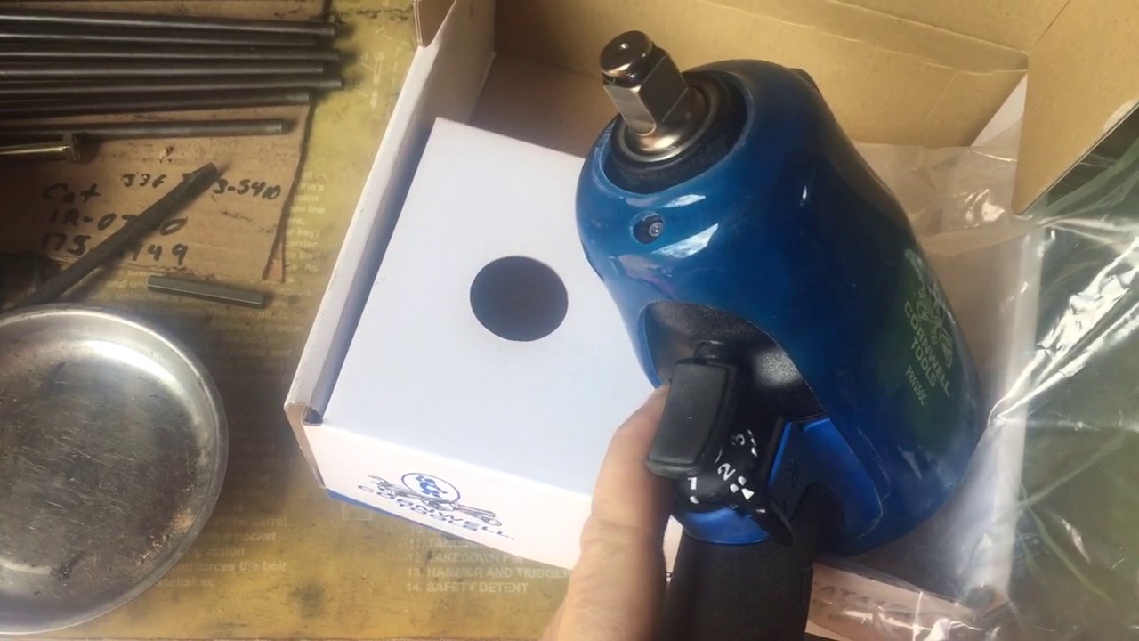 Cornwell CAT4150 1/2 impact unboxing