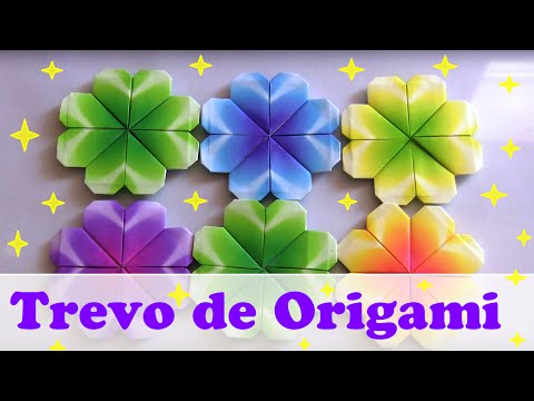 TREVO DE ORIGAMI | The Secrets of OrigamiThe Secrets of Origami