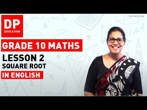 Lesson 2. Square Root | Maths Session for Grade 10 #DPEducation #Grade10Maths #SquareRoot