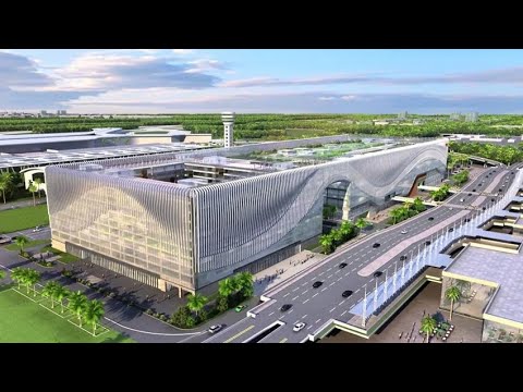Walking & Exploring Haikou Meilan International Airport (HAK), Hainan province, China