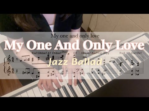 커뮤니티 > My One And Only Love💘 | Jazz Ballad Piano | Sheet Music | 재즈발라드 피아노 악보