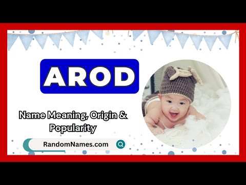 Arod - Baby Boy Name Meaning, Origin & Popularity - RandomNames.com