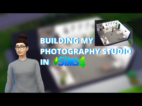 PHOTOGRAPHER BUILDS HER PHOTOGRAPHY STUDIO IN THE SIMS 4