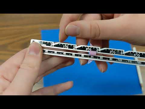 Measuring With a Seam Gauge Tutorial
